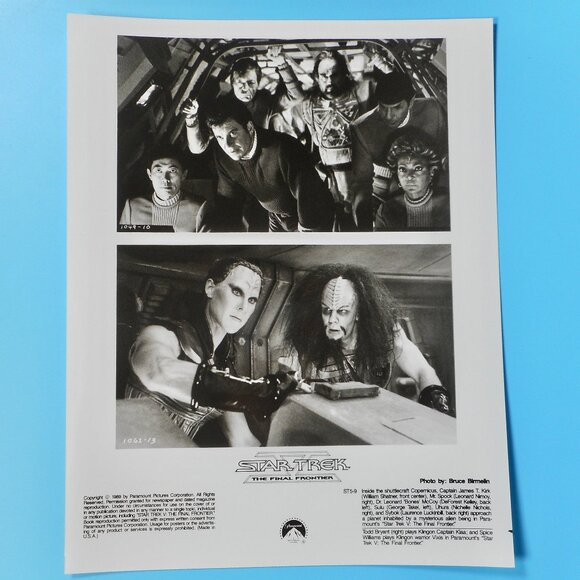Paramount Pictures | Art | Vtg Star Trek V Final Frontier Original ...